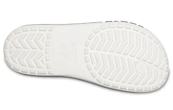 CROCS Bayaband Flip Flops - White/blue