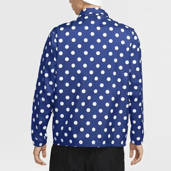 Nike Windproof Polka Dot Long Sleeve Jacket