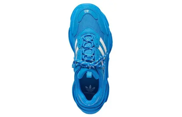 Balenciaga X Adidas Triple S Sneakers - Blue/white