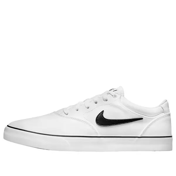 Nike Chron 2 Canvas Low Top Sneakers - White/black