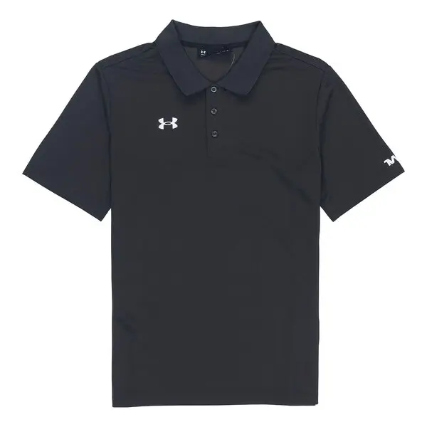 Under Armour Casual Sports Lapel Training Breathable Short Sleeve Polo Shirt Gray - Grey