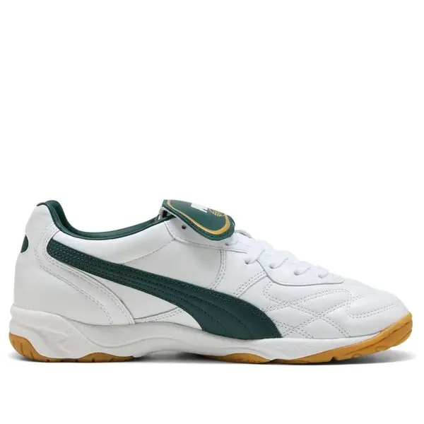 PUMA King Indoor Sneakers - White/green