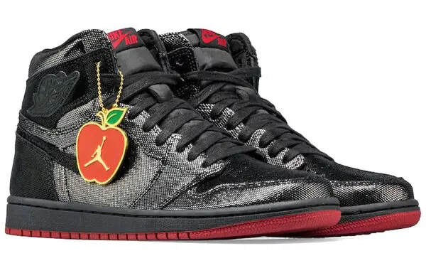 JORDAN 1 Retro High Og Sp Gina Sneakers - Black