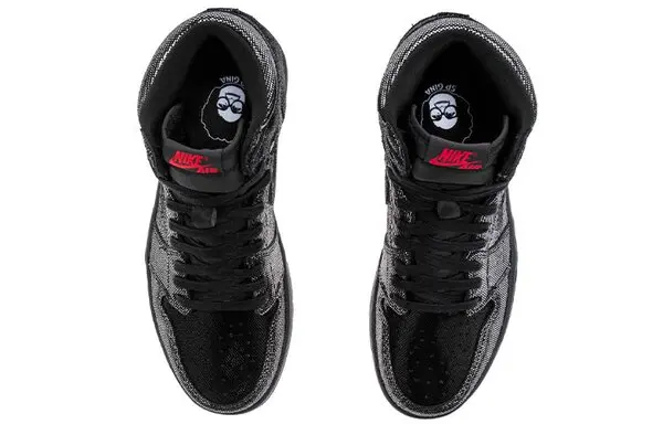 JORDAN 1 Retro High Og Sp Gina Sneakers - Black