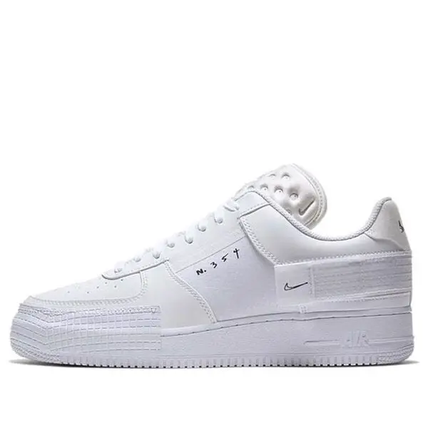 Nike Force 1 Type "triple " Sneakers - White