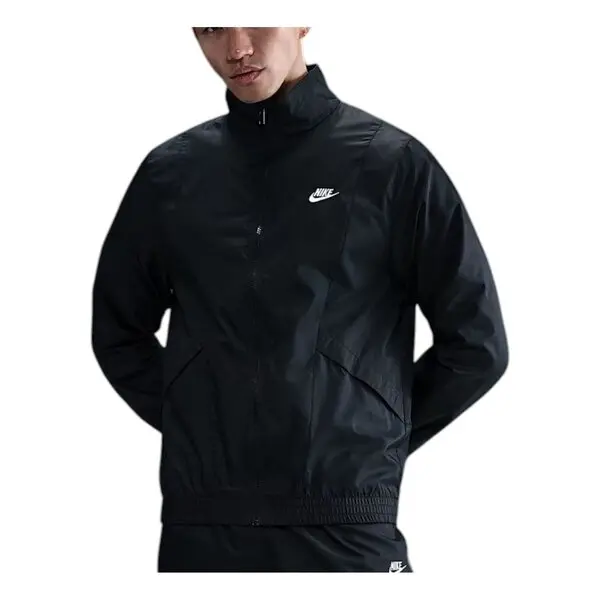 Nike Club Woven Tracksuit - Black