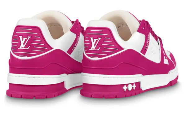 LOUIS VUITTON Trainers - White/pink