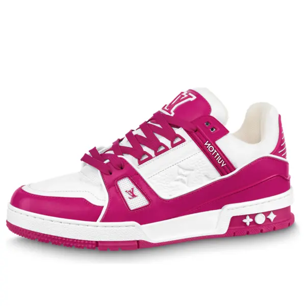 LOUIS VUITTON Trainers - White/pink