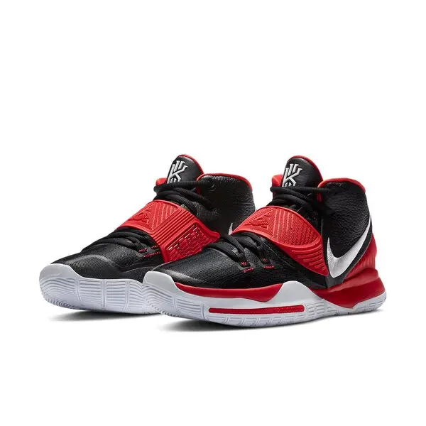 Nike Kyrie 6 Team High Top Athletic Sneakers - Black