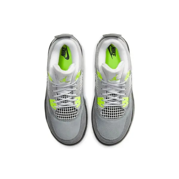 JORDAN 4 Retro Se Neon 95 - Grey/green