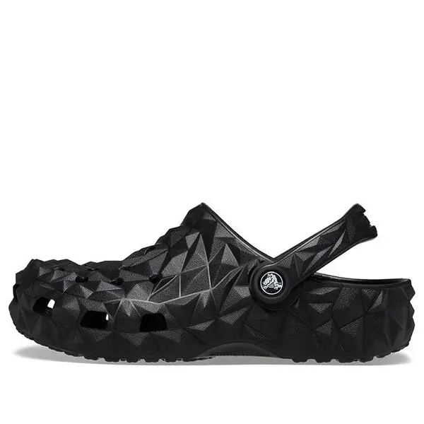 CROCS Classic Geometric Clogs - Black