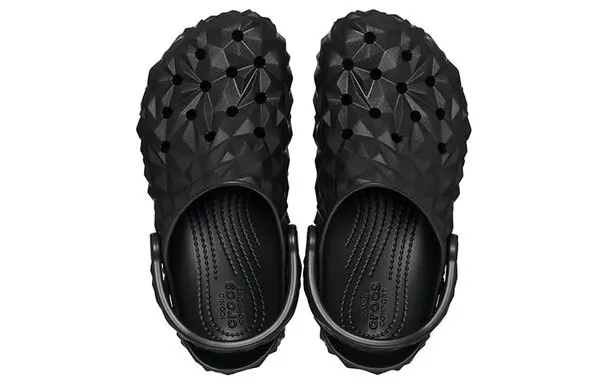CROCS Classic Geometric Clogs - Black