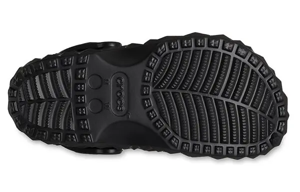 CROCS Classic Geometric Clogs - Black