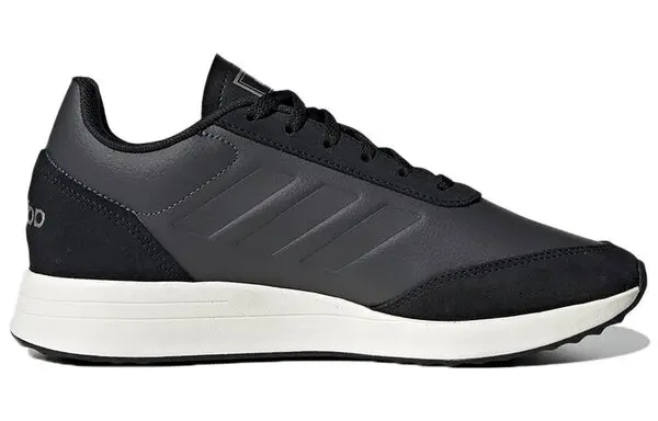 Adidas Neo Run 70s Lace Up Sneakers - Black