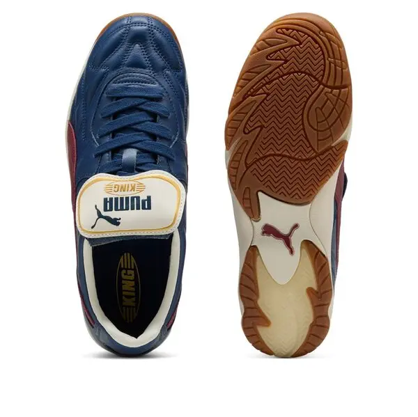 PUMA King Indoor Sneakers - Navy/red