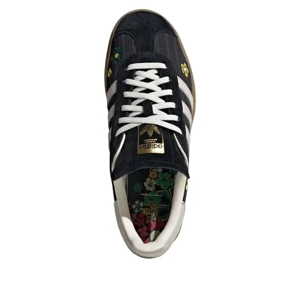 Adidas X Liberty London Gazelle Bold Sneakers - Black