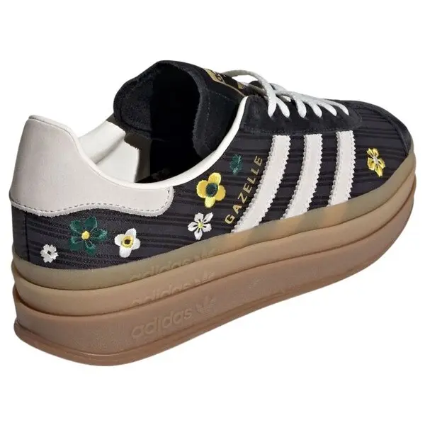 Adidas X Liberty London Gazelle Bold Sneakers - Black