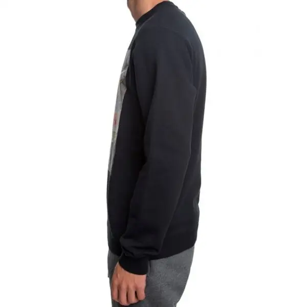 Nike Crewneck Sweatshirt With Allegorical Graphic - Black