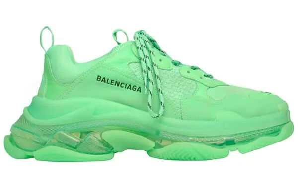Balenciaga Triple S Sneaker - Green