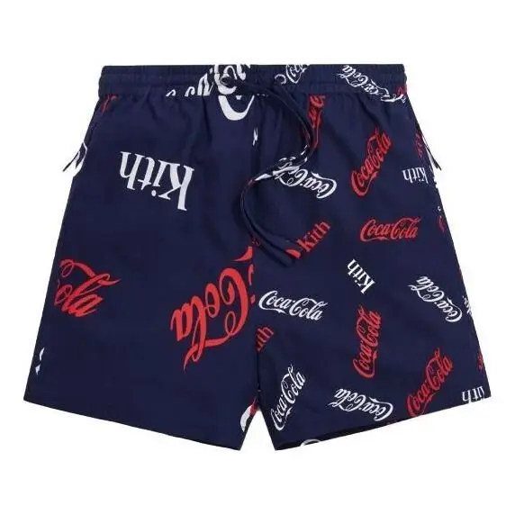Kith X Coca-cola Printed Short - Navy