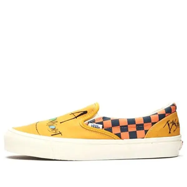VANS Ralph Steadman X Og Classic Slip-on Lx 'gonzovationist - Yellow