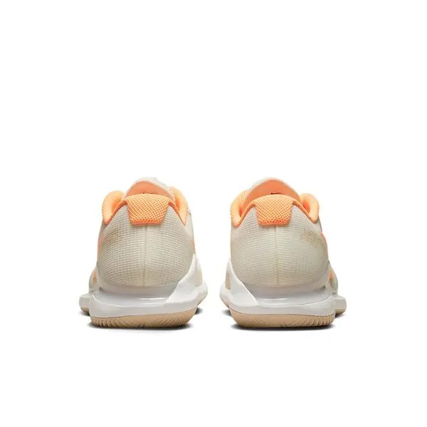 Nike Vapor X Air Zoom Hc Tennis Shoes - Cream/orange
