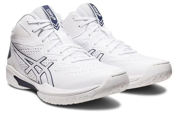 Asics Gelhoop V15 Mid Top Basketball Sneakers - Black/blue
