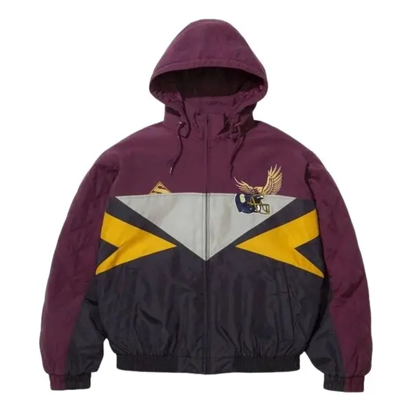 Supreme X Mm6 Maison Margiela Split Stadium Jacket - Purple