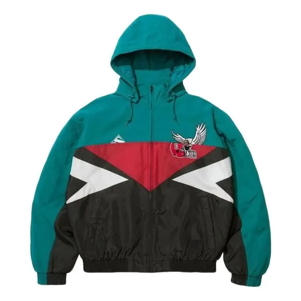 Supreme X Mm6 Maison Margiela Split Stadium Jacket - Teal