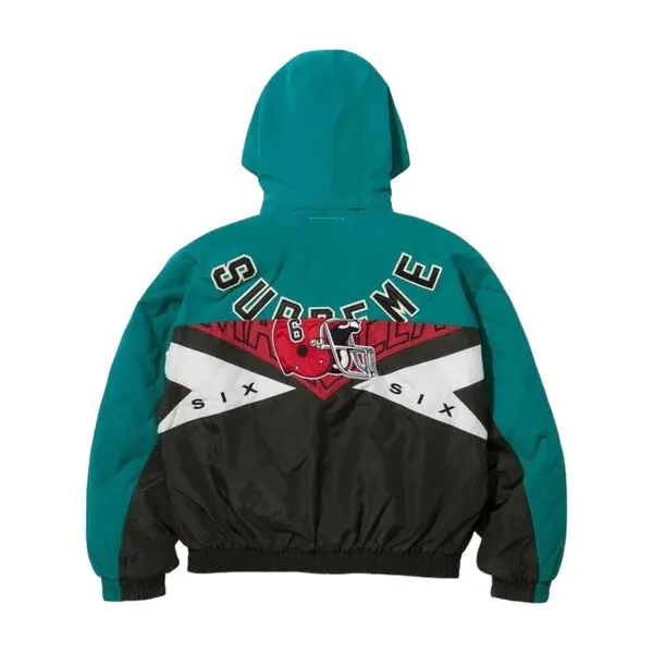 Supreme X Mm6 Maison Margiela Split Stadium Jacket - Teal