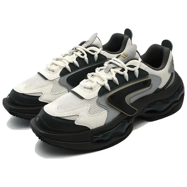 FILA FUSION Vintage Daddy Shoes - Black/white