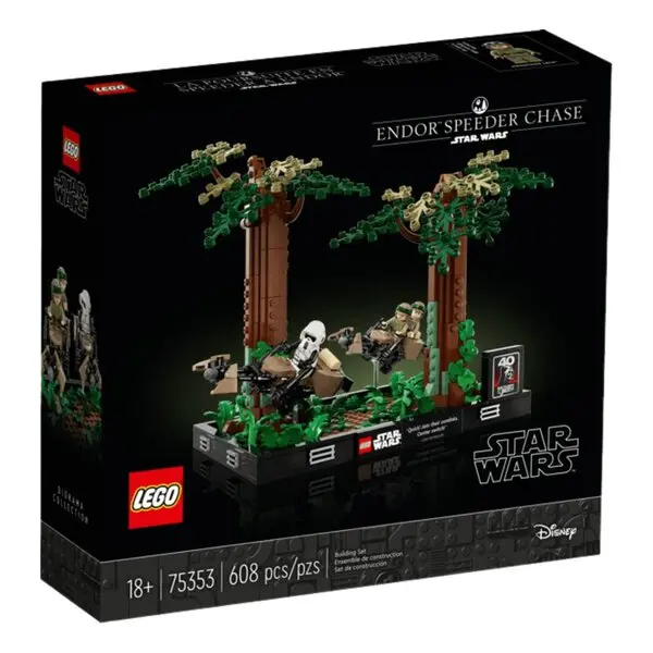 Lego Star Wars Endor Speeder Chase Diorama 75353 - Multi-color
