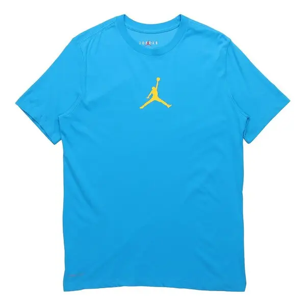 JORDAN Air Jumpman Quick Dry Short Sleeve T-shirt - Blue