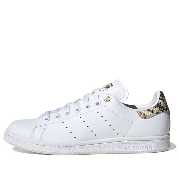 Adidas Stan Smith "snakeskin Floral Mash-up" Athletic Shoes - White