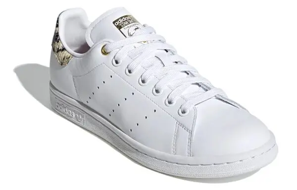 Adidas Stan Smith "snakeskin Floral Mash-up" Athletic Shoes - White
