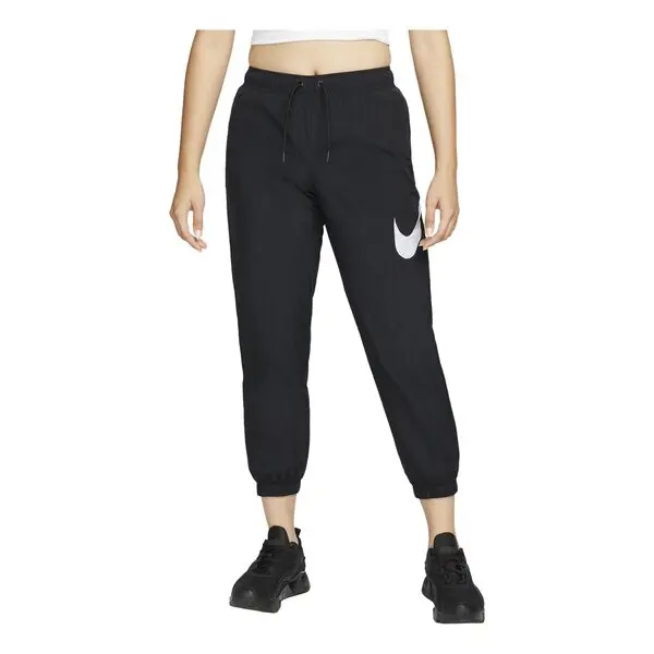 Nike Essential Mid-rise Jogger Pants - Black