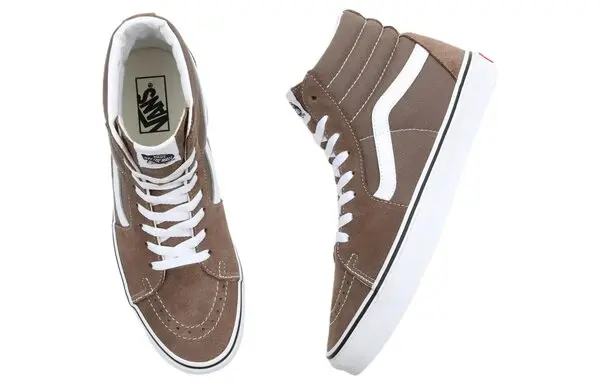 VANS Sk8-hi High Top Sneakers - Brown