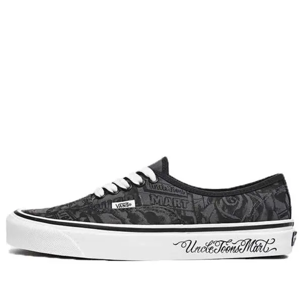 VANS Neighborhood X Mister Cartoon Authentic 44 Dx 'tattoo Print' Low Top Sneakers - Grey
