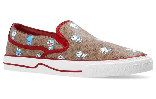 Gucci X Doraemon Gg Slip-on Sneakers