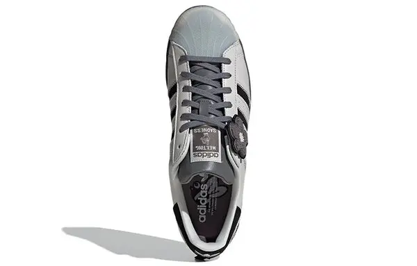 Adidas Melting Sadness X Originals Superstar Babo Sneakers - Gray