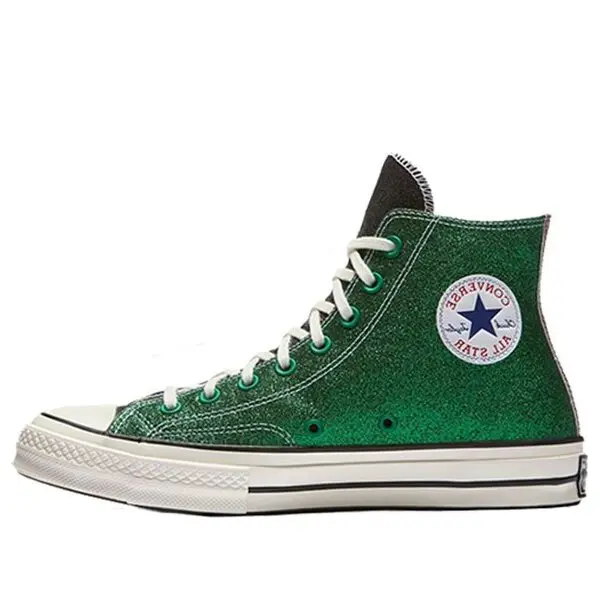 CONVERSE J.w. Anderson X Chuck 70 Hi Glitter Sneakers - Blue