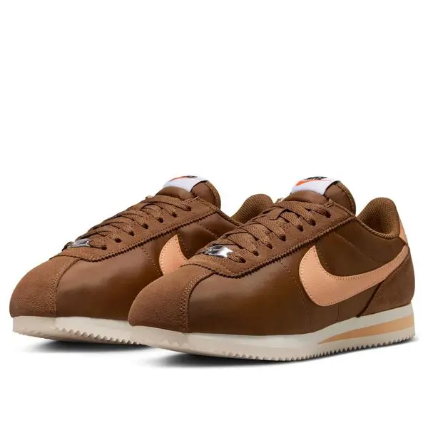 Nike Cortez Textile Sneakers - Light British Tan/sail/orange Chalk