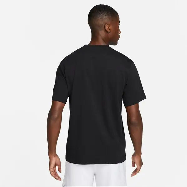 Nike Dri-fit T-shirt With Crewneck - Black