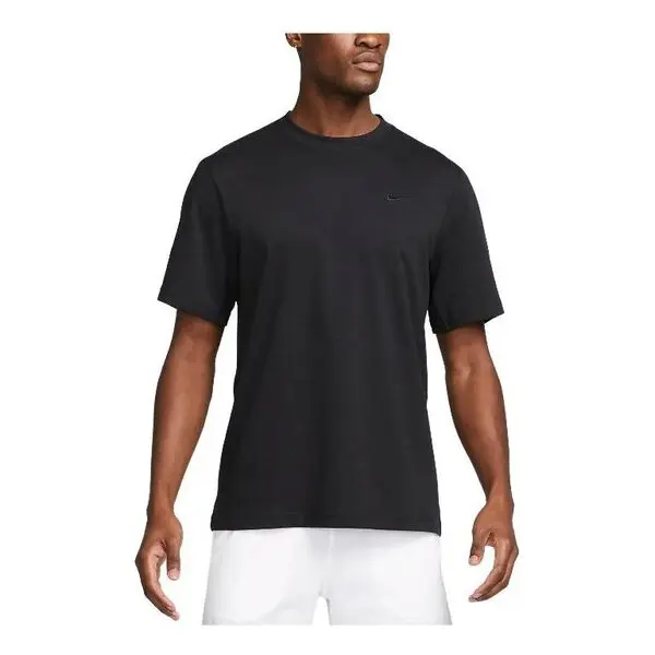 Nike Dri-fit T-shirt With Crewneck - Black