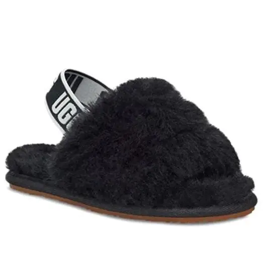 UGG Fluff Yeah Slide - Black
