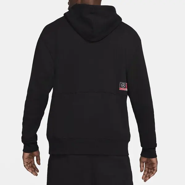 JORDAN Air Logo Print Basketball Hoodie
