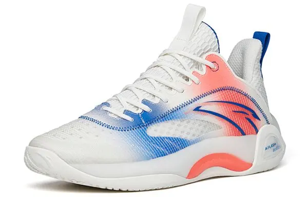 ANTA Cement Bubble 2.0 Basketball Sneakers - White/blue/pink