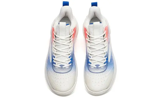ANTA Cement Bubble 2.0 Basketball Sneakers - White/blue/pink