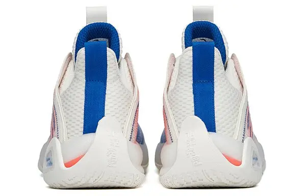ANTA Cement Bubble 2.0 Basketball Sneakers - White/blue/pink