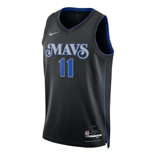Nike Nba Kyrie Irving Dallas Mavericks City Edition 2023/24 Swingman Jersey #11 - Black